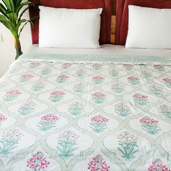 Cotton Dohar Online - Mulmul Single or Double Bed Dohar – Elite Furnishing