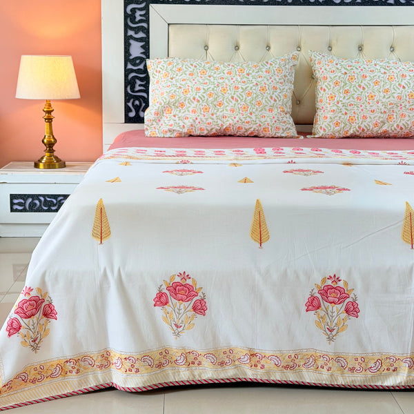 Cotton Dohar Online - Mulmul Single or Double Bed Dohar – Elite Furnishing