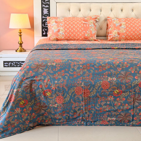 Cotton Dohar Online - Mulmul Single or Double Bed Dohar – Elite Furnishing